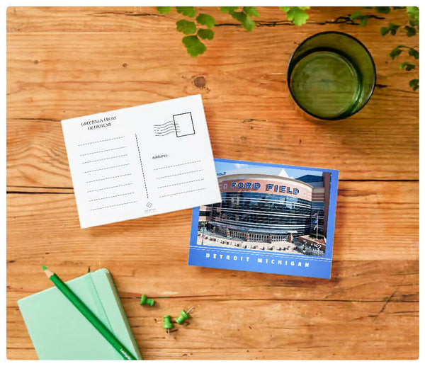 Ford Field Postcard – All Things Marketplace